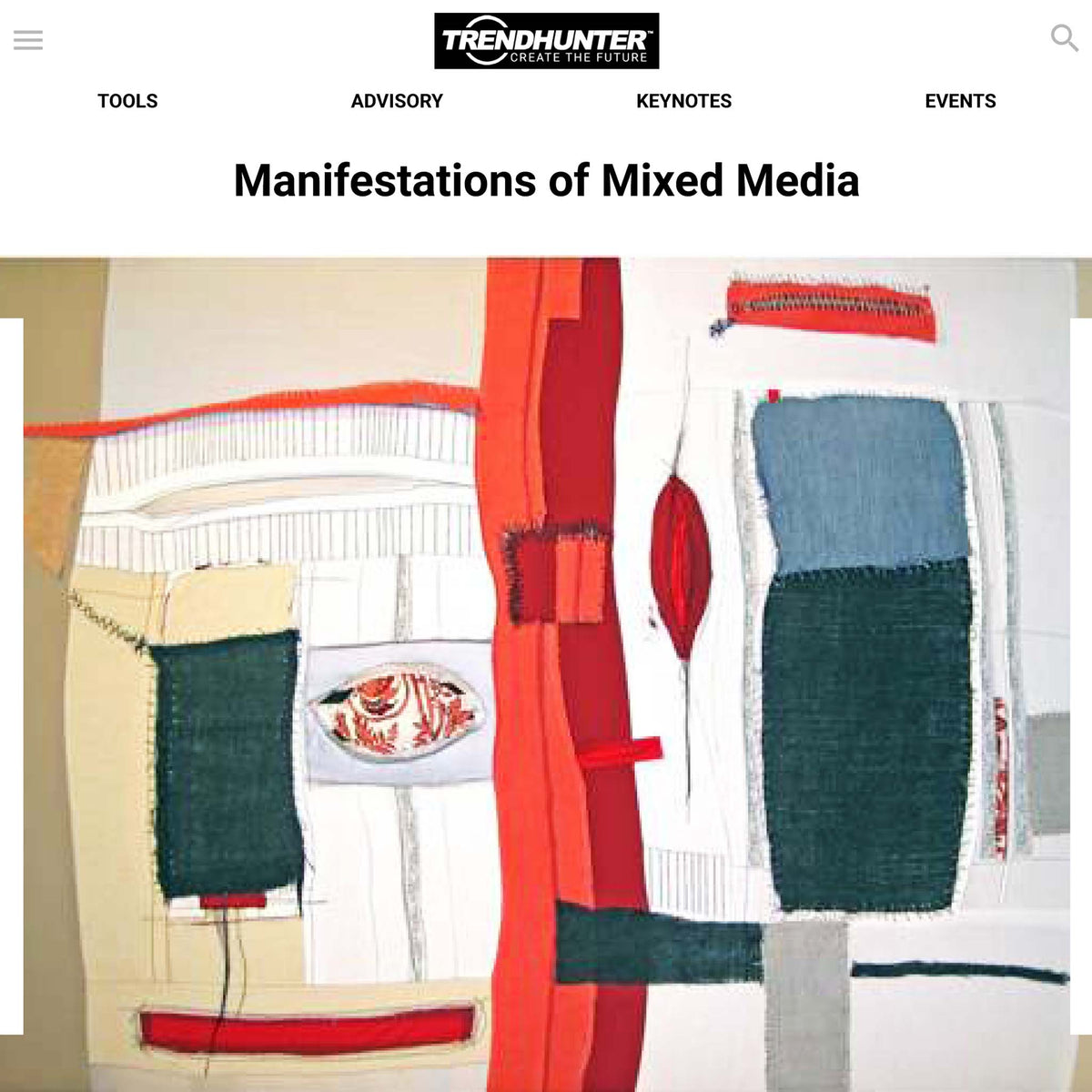 2010-04 April - Trend Hunter Magazine: Manifestations of Mixed Media ...