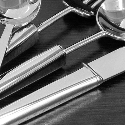 Cutipol Carré Mirror Polished Cutlery Collection from Abode New York
