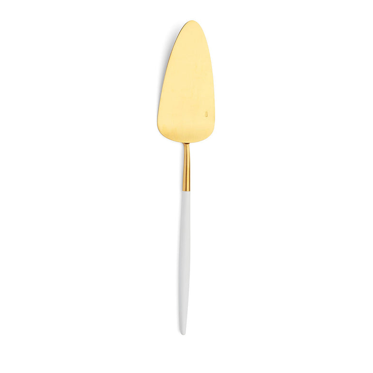 Cutipol Goa White Matte Brushed Gold-Plated Cutlery Collection– Abode ...