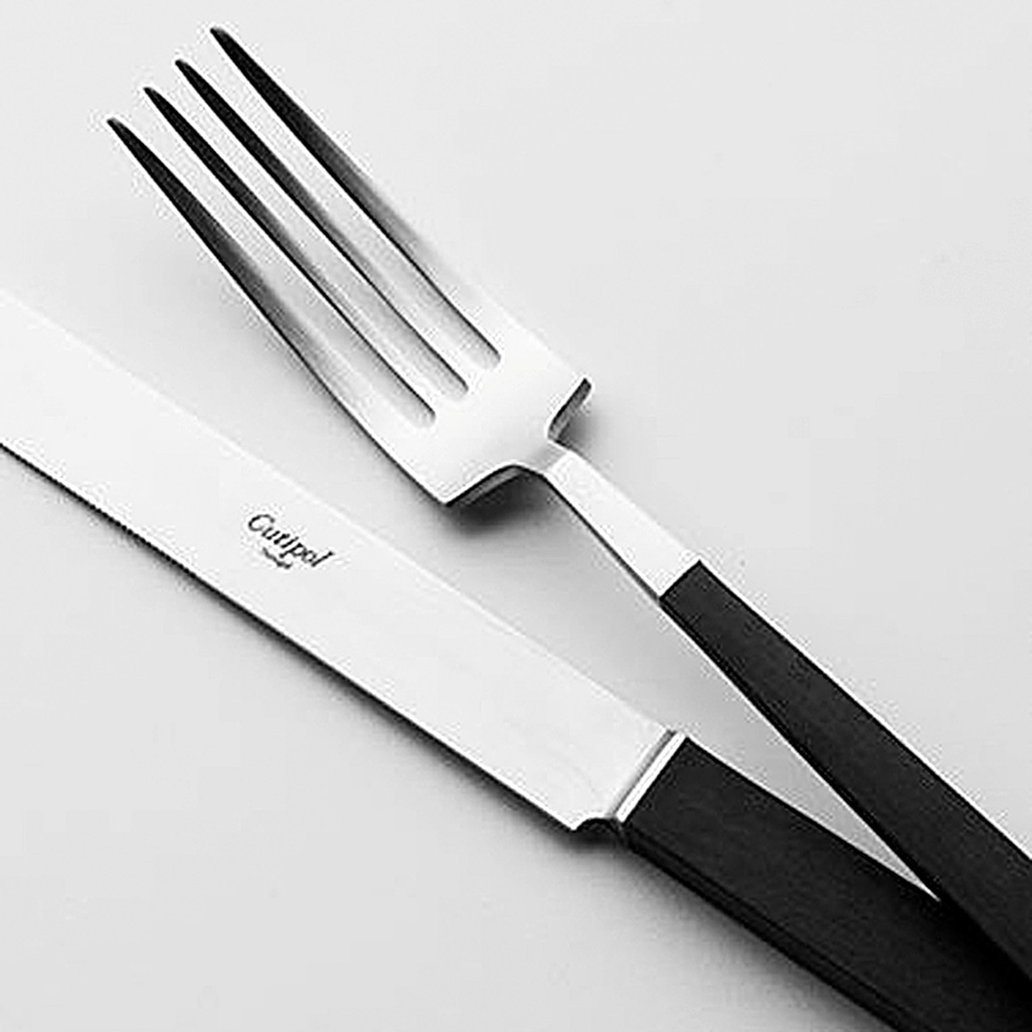 Cutipol Kube Matte Brushed Stainless Steel Cutlery Collection Abode NY ...