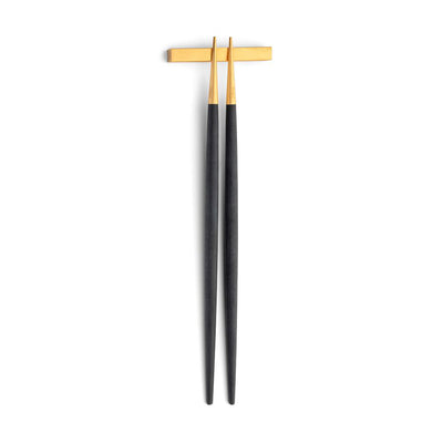Cutipol Goa Gold Black Matte Brushed Cutlery Collection from Abode NY ...